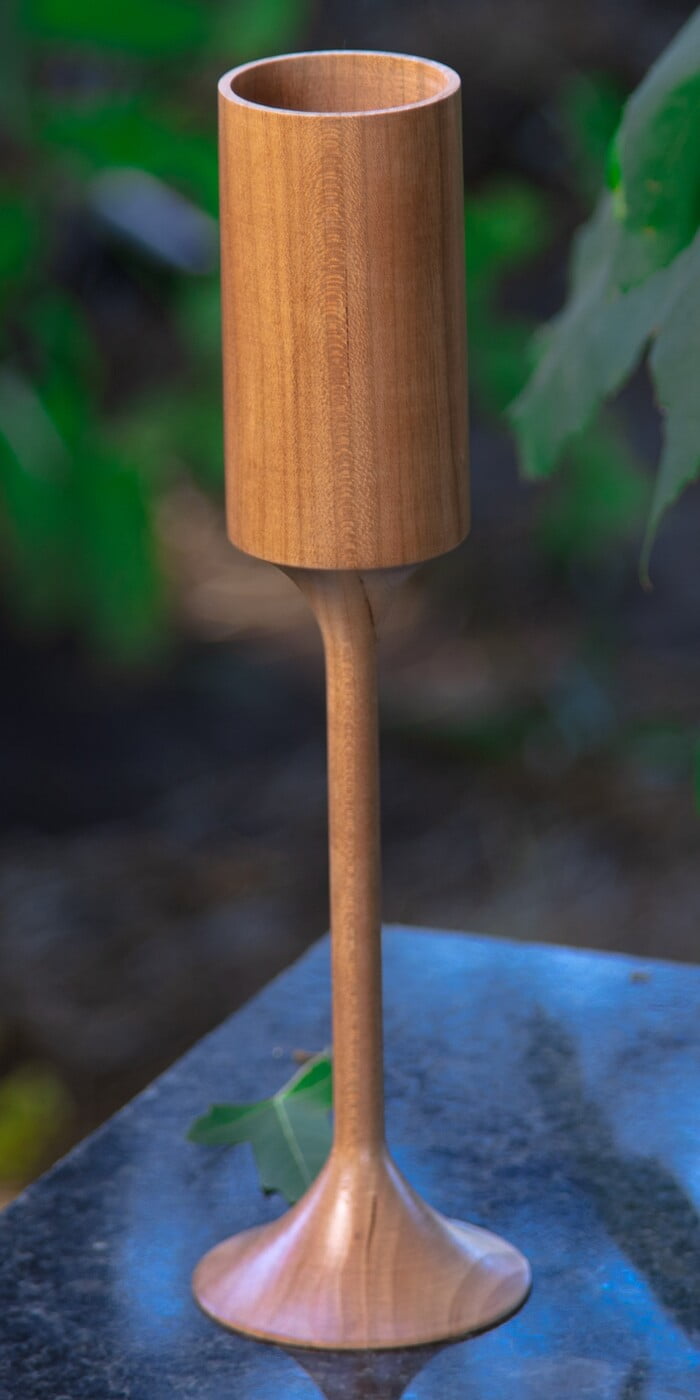 Modern Wood Wine Cups | Silva Culture